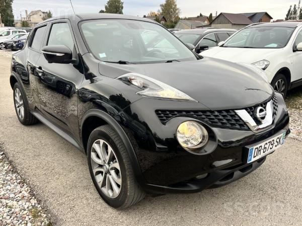 Nissan Juke 2015 in Riga on AUTOMOTO.COM.LV Black Nissan Juke 2015 in Riga, with an engine capacity of 1.50 L and mileage of 0 thousand km for 6500 €, photo 3 on AUTOMOTO.COM.LV