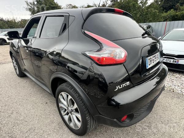 Nissan Juke 2015 in Riga on AUTOMOTO.COM.LV Black Nissan Juke 2015 in Riga, with an engine capacity of 1.50 L and mileage of 0 thousand km for 6500 €, photo 4 on AUTOMOTO.COM.LV