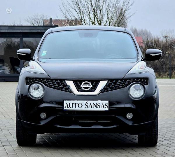Melns Nissan Juke 2016 Tauragė, ar dzinēja tilpumu 1.20 L un nobraukumu 128 tūkst. km par 5950 €, foto 1 vietnē AUTOMOTO.COM.LV