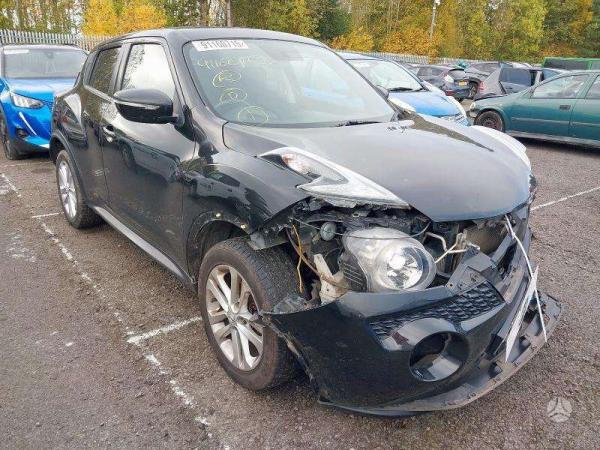 Melns Nissan Juke 2016 Šauļi, ar dzinēja tilpumu 1.20 L un nobraukumu 150 tūkst. km par 3025 €, foto 1 vietnē AUTOMOTO.COM.LV