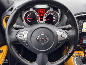 Black Nissan Juke 2016 in Avizieniai, with an engine capacity of 1.60 L and mileage of 160 thousand km for 9950 €, photo 12 on AUTOMOTO.COM.LV