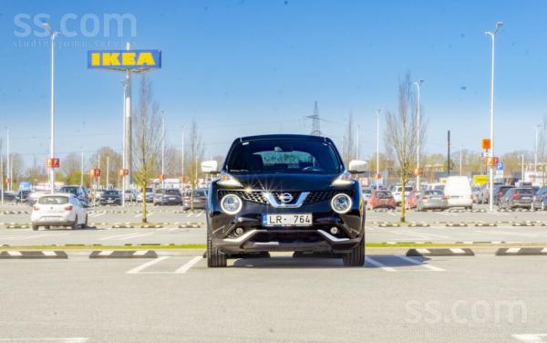 Melns Nissan Juke 2016 Rīga, ar dzinēja tilpumu 1.60 L un nobraukumu 72 tūkst. km par 8590 €, foto 3 vietnē AUTOMOTO.COM.LV