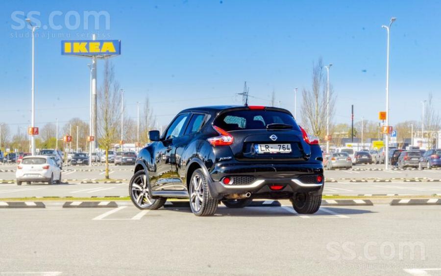 Черный Ниссан Жук 2016 в Рига, объемом двигателя 1.60 л и пробегом 72 тыс. км за 8590 €, фото 8 на AUTOMOTO.COM.LV
