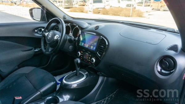 Melns Nissan Juke 2016 Rīga, ar dzinēja tilpumu 1.60 L un nobraukumu 72 tūkst. km par 8590 €, foto 9 vietnē AUTOMOTO.COM.LV