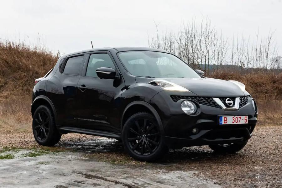 Melns Nissan Juke 2016 Rīga, ar dzinēja tilpumu 1.20 L un nobraukumu 171 tūkst. km par 8495 €, foto 1 vietnē AUTOMOTO.COM.LV