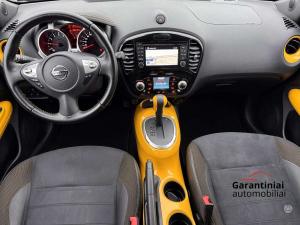 Black Nissan Juke 2016 in Vilnius, with an engine capacity of 1.60 L and mileage of 160 thousand km for 9350 €, photo 7 on AUTOMOTO.COM.LV