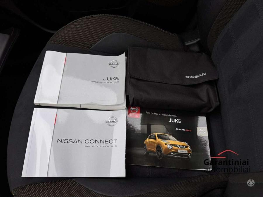 Black Nissan Juke 2016 in Vilnius, with an engine capacity of 1.60 L and mileage of 160 thousand km for 9350 €, photo 29 on AUTOMOTO.COM.LV