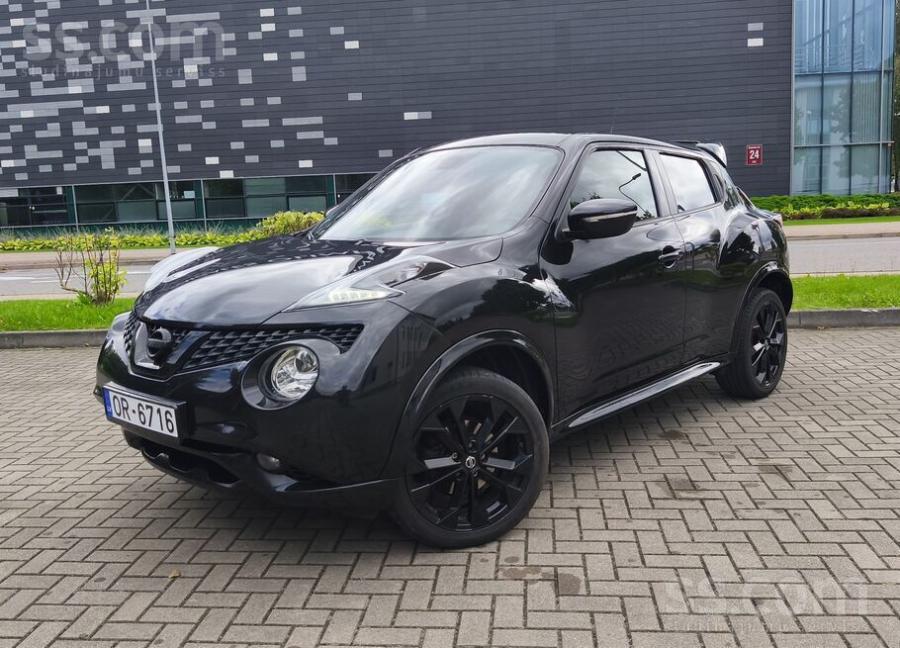 Melns Nissan Juke 2016 Jelgava, ar dzinēja tilpumu 1.50 L un nobraukumu 0 tūkst. km par 7590 €, foto 1 vietnē AUTOMOTO.COM.LV
