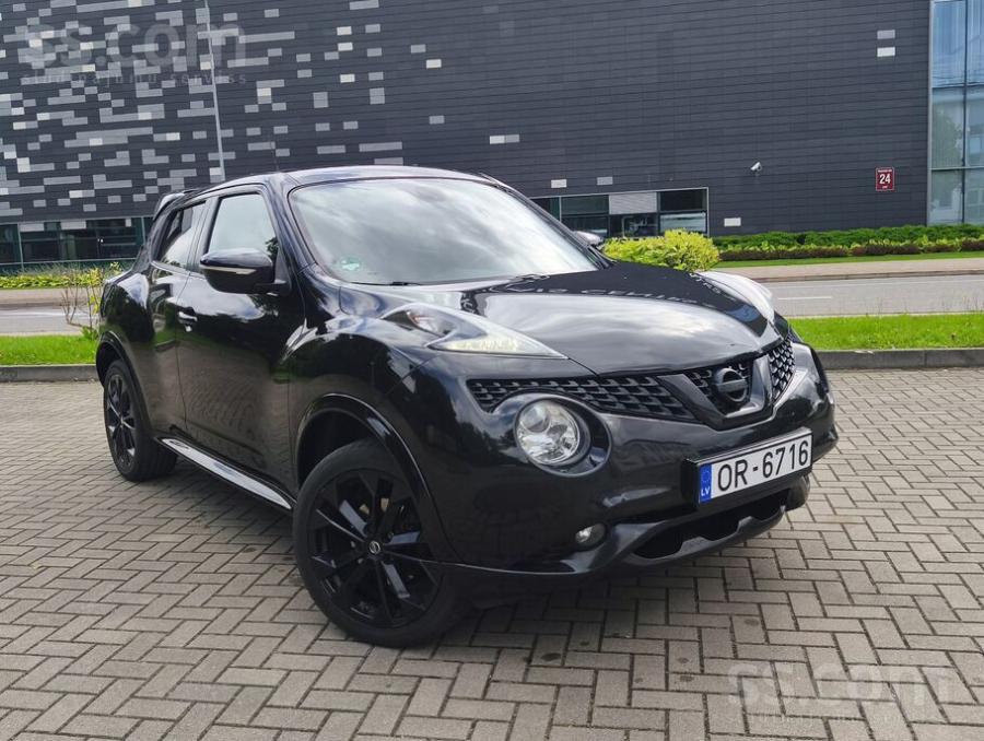 Melns Nissan Juke 2016 Jelgava, ar dzinēja tilpumu 1.50 L un nobraukumu 0 tūkst. km par 7590 €, foto 5 vietnē AUTOMOTO.COM.LV