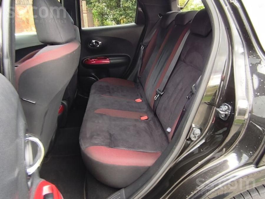 Melns Nissan Juke 2016 Jelgava, ar dzinēja tilpumu 1.50 L un nobraukumu 0 tūkst. km par 7590 €, foto 11 vietnē AUTOMOTO.COM.LV