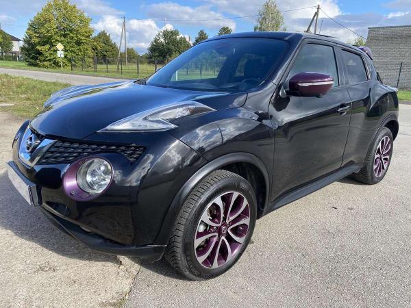 Black Nissan Juke 2016 in Taurage, with an engine capacity of 1.20 L and mileage of 151 thousand km for 6500 €, photo 1 on AUTOMOTO.COM.LV