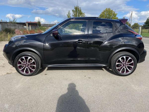 Black Nissan Juke 2016 in Taurage, with an engine capacity of 1.20 L and mileage of 151 thousand km for 6500 €, photo 3 on AUTOMOTO.COM.LV