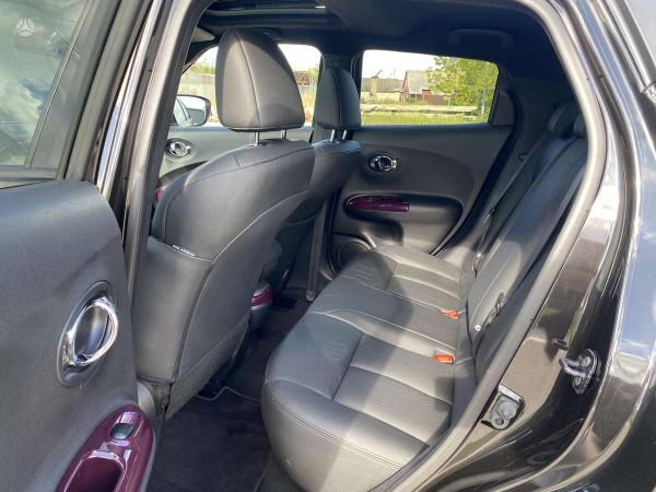Black Nissan Juke 2016 in Taurage, with an engine capacity of 1.20 L and mileage of 151 thousand km for 6500 €, photo 11 on AUTOMOTO.COM.LV