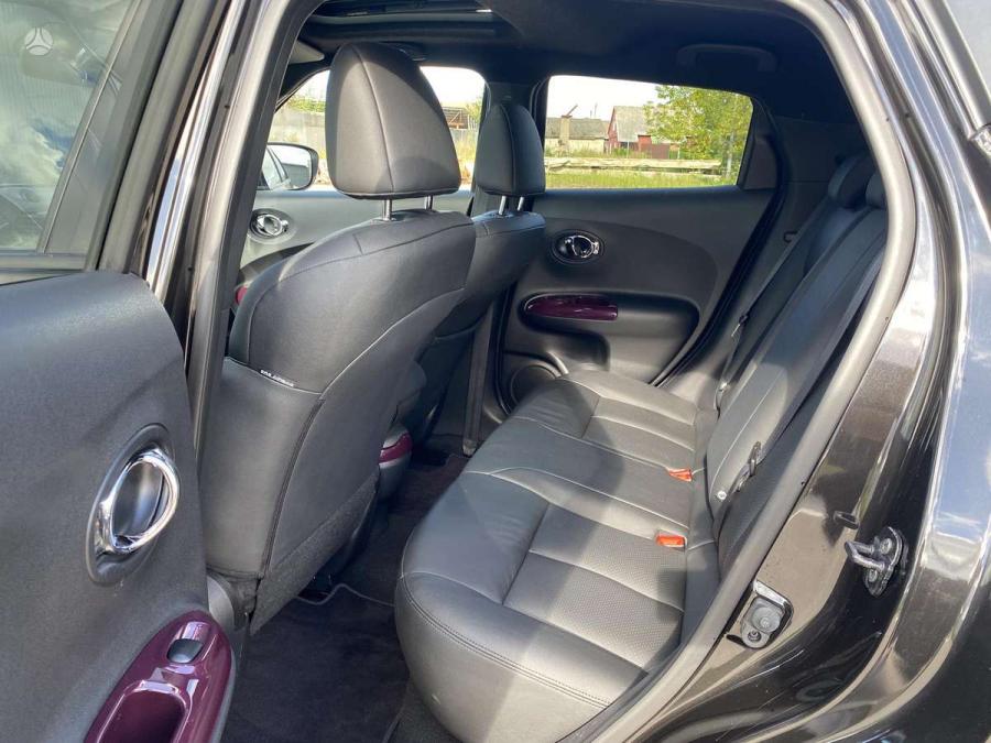 Melns Nissan Juke 2016 Tauragė, ar dzinēja tilpumu 1.20 L un nobraukumu 151 tūkst. km par 6500 €, foto 11 vietnē AUTOMOTO.COM.LV
