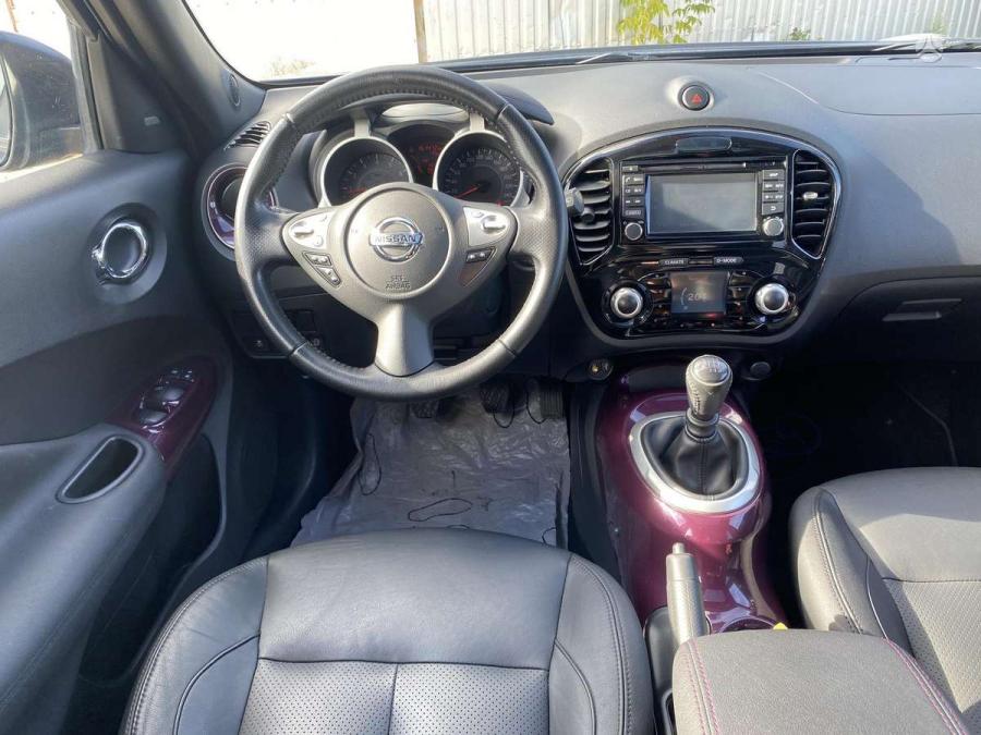 Melns Nissan Juke 2016 Tauragė, ar dzinēja tilpumu 1.20 L un nobraukumu 151 tūkst. km par 6500 €, foto 12 vietnē AUTOMOTO.COM.LV