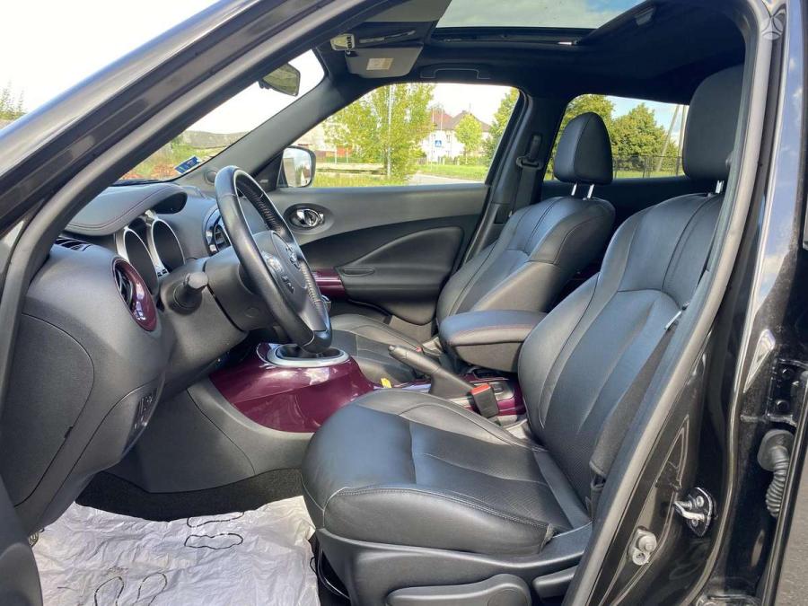Melns Nissan Juke 2016 Tauragė, ar dzinēja tilpumu 1.20 L un nobraukumu 151 tūkst. km par 6500 €, foto 16 vietnē AUTOMOTO.COM.LV