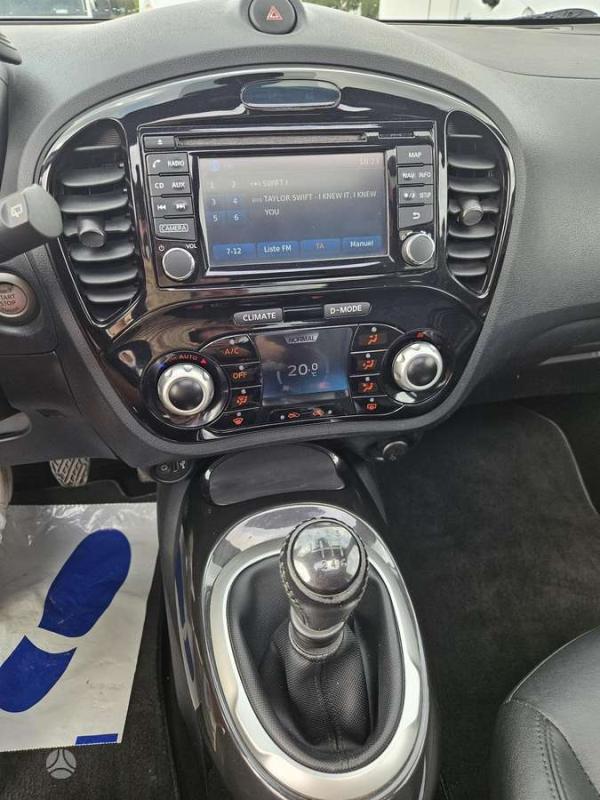 Black Nissan Juke 2016 in Taurage, with an engine capacity of 1.46 L and mileage of 114 thousand km for 6200 €, photo 8 on AUTOMOTO.COM.LV