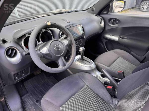 Nissan Juke 2016 in Riga on AUTOMOTO.COM.LV Black Nissan Juke 2016 in Riga, with an engine capacity of 1.60 L and mileage of 154 thousand km for 6100 €, photo 6 on AUTOMOTO.COM.LV