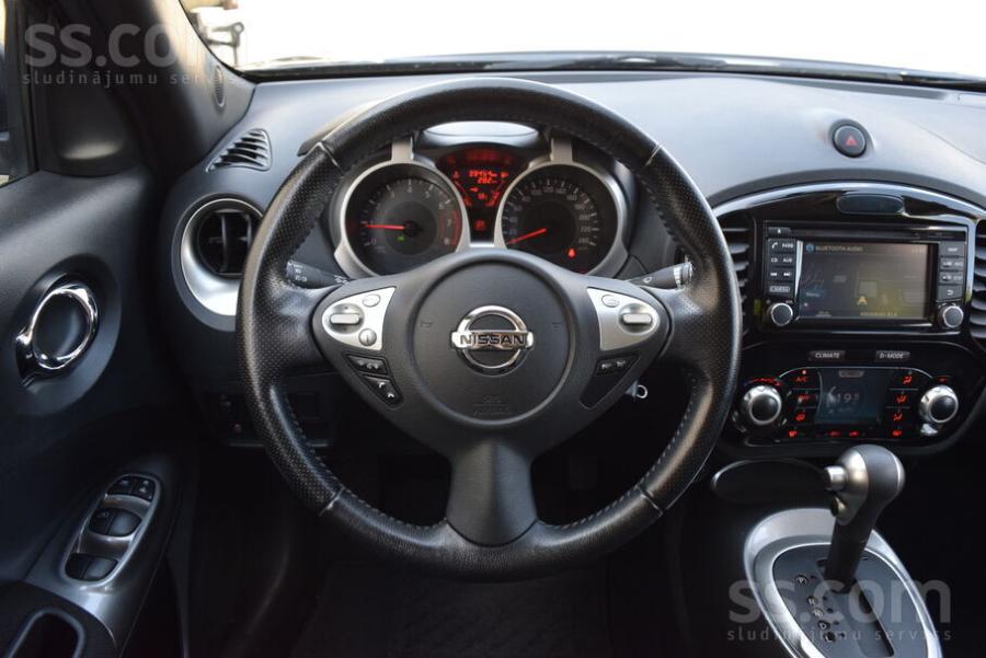 Melns Nissan Juke 2017 Rīga, ar dzinēja tilpumu 1.60 L un nobraukumu 39 tūkst. km par 9900 €, foto 9 vietnē AUTOMOTO.COM.LV