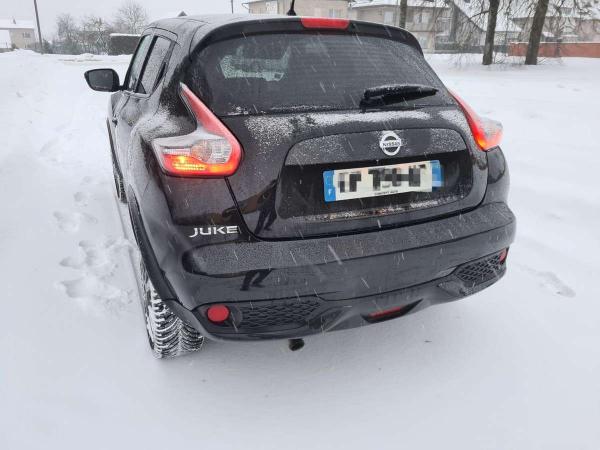 Melns Nissan Juke 2017 Tauragė, ar dzinēja tilpumu 1.20 L un nobraukumu 101 tūkst. km par 6400 €, foto 4 vietnē AUTOMOTO.COM.LV