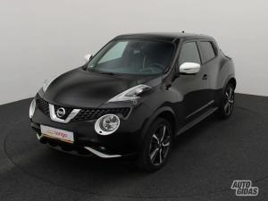 Melns Nissan Juke 2017 Viļņa, ar dzinēja tilpumu 1.20 L un nobraukumu 136 tūkst. km par 9099 €, foto  vietnē AUTOMOTO.COM.LV