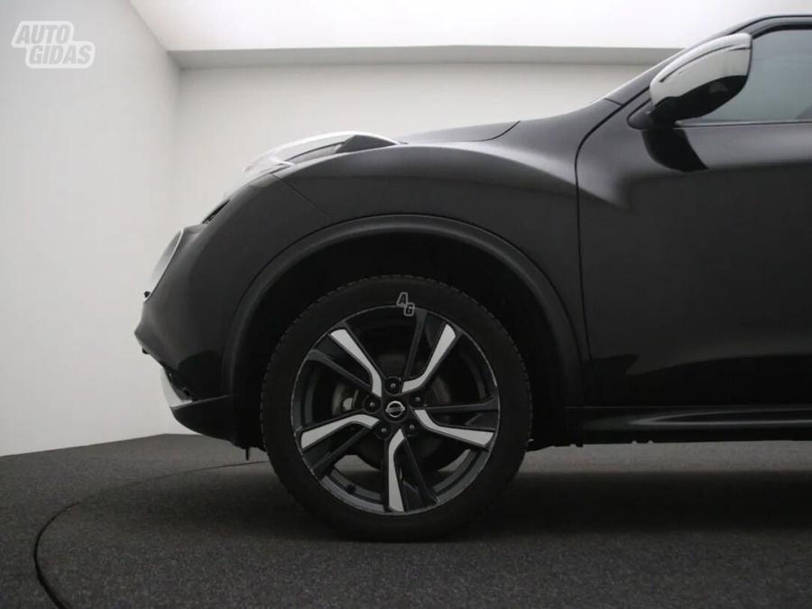Melns Nissan Juke 2017 Viļņa, ar dzinēja tilpumu 1.20 L un nobraukumu 136 tūkst. km par 9099 €, foto 28 vietnē AUTOMOTO.COM.LV