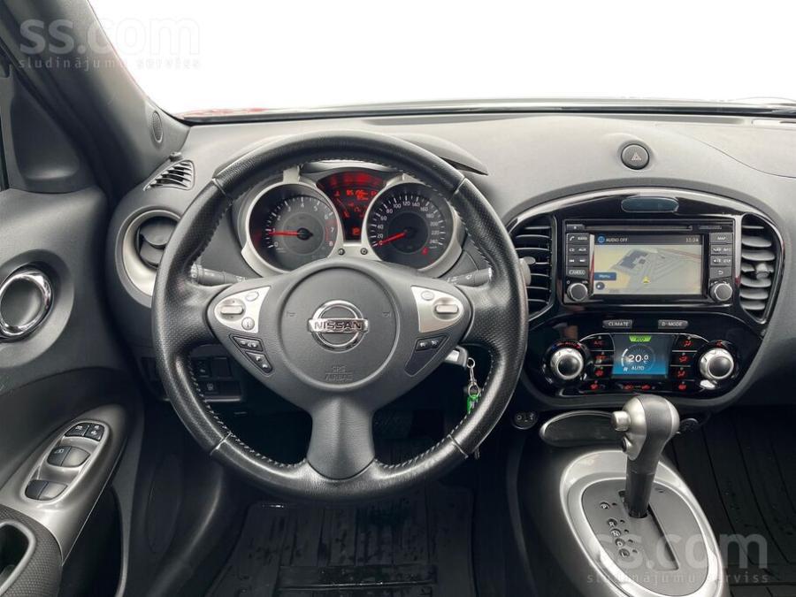 Melns Nissan Juke 2017 Rīga, ar dzinēja tilpumu 1.60 L un nobraukumu 85 tūkst. km par 8490 €, foto 10 vietnē AUTOMOTO.COM.LV
