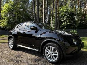 Black Nissan Juke 2017 in Vilnius, with an engine capacity of 1.20 L and mileage of 102 thousand km for 8800 €, photo 3 on AUTOMOTO.COM.LV