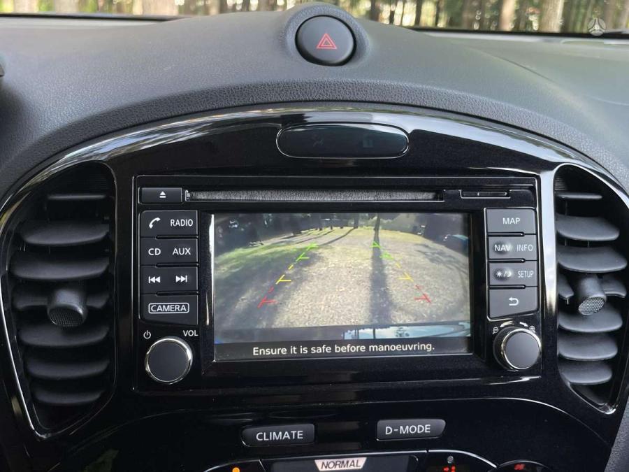 Black Nissan Juke 2017 in Vilnius, with an engine capacity of 1.20 L and mileage of 102 thousand km for 8800 €, photo 37 on AUTOMOTO.COM.LV
