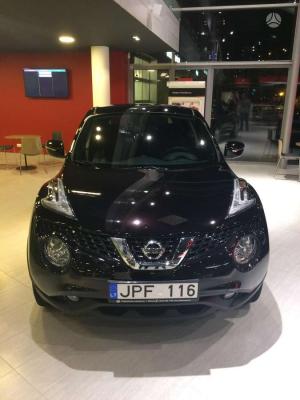 Black Nissan Juke 2017 in Vilnius, with an engine capacity of 1.20 L and mileage of 102 thousand km for 8800 €, photo 40 on AUTOMOTO.COM.LV