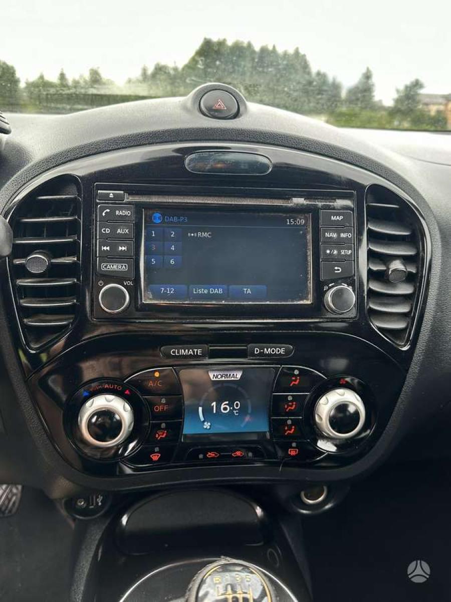 Black Nissan Juke 2017 in Taurage, with an engine capacity of 1.46 L and mileage of 218 thousand km for 6350 €, photo 20 on AUTOMOTO.COM.LV