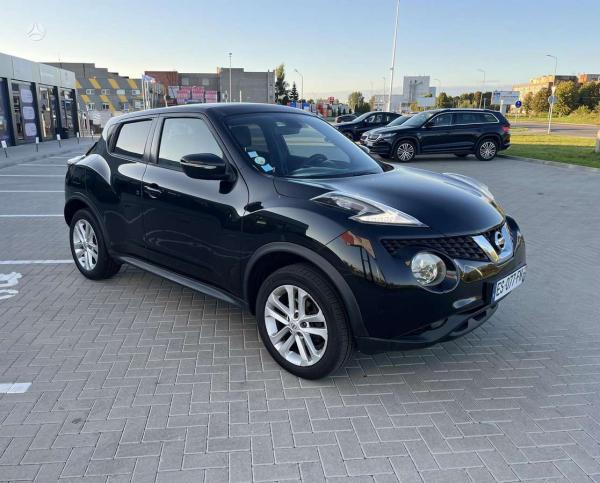 Melns Nissan Juke 2017 Tauragė, ar dzinēja tilpumu 1.46 L un nobraukumu 218 tūkst. km par 5350 €, foto 1 vietnē AUTOMOTO.COM.LV