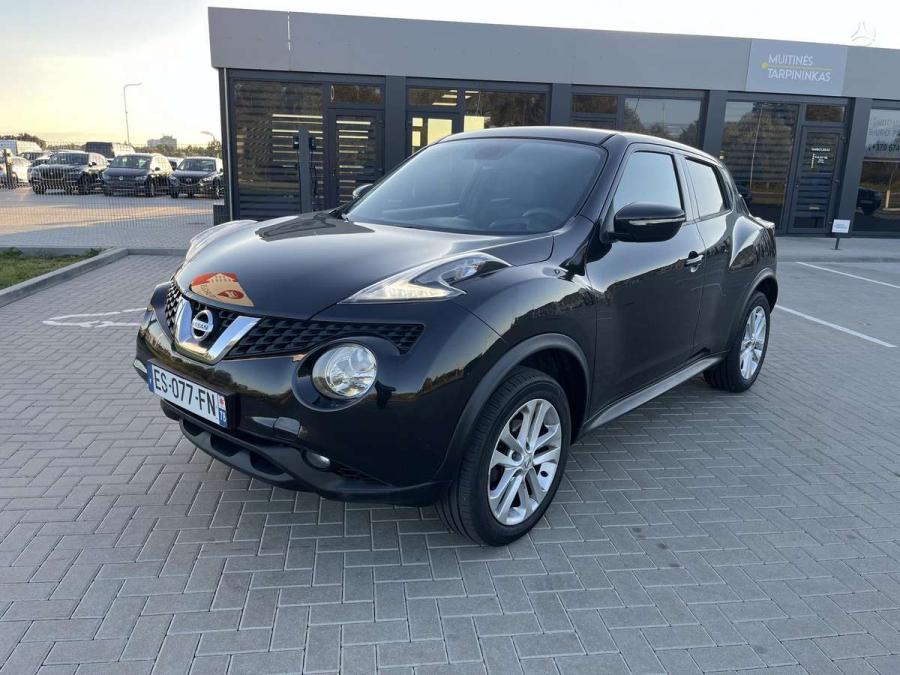 Melns Nissan Juke 2017 Tauragė, ar dzinēja tilpumu 1.46 L un nobraukumu 218 tūkst. km par 5350 €, foto 3 vietnē AUTOMOTO.COM.LV