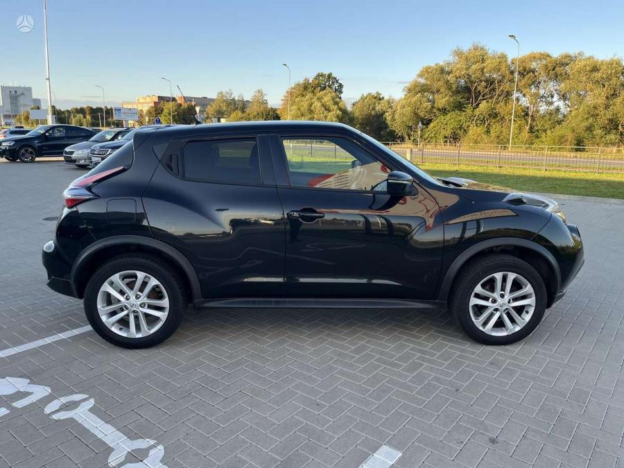 Melns Nissan Juke 2017 Tauragė, ar dzinēja tilpumu 1.46 L un nobraukumu 218 tūkst. km par 5350 €, foto 4 vietnē AUTOMOTO.COM.LV