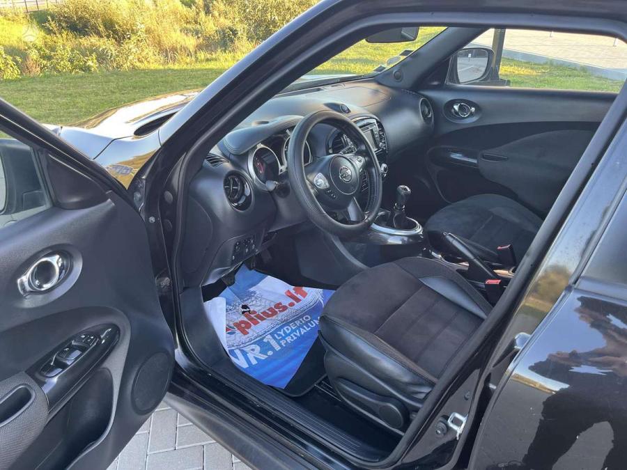Melns Nissan Juke 2017 Tauragė, ar dzinēja tilpumu 1.46 L un nobraukumu 218 tūkst. km par 5350 €, foto 11 vietnē AUTOMOTO.COM.LV