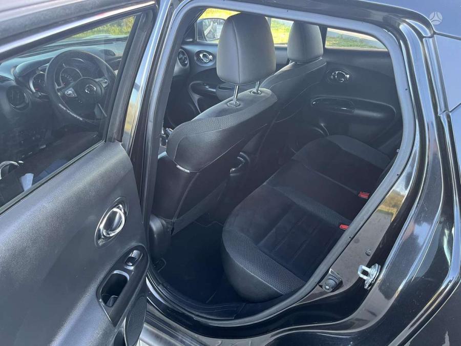 Melns Nissan Juke 2017 Tauragė, ar dzinēja tilpumu 1.46 L un nobraukumu 218 tūkst. km par 5350 €, foto 13 vietnē AUTOMOTO.COM.LV