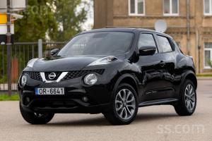 Black Nissan Juke 2017 in Jelgava, with an engine capacity of 1.50 L and mileage of 138 thousand km for 7390 €, photo  on AUTOMOTO.COM.LV