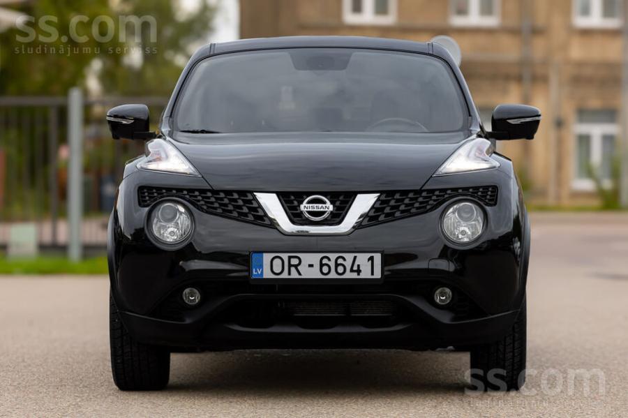 Black Nissan Juke 2017 in Jelgava, with an engine capacity of 1.50 L and mileage of 138 thousand km for 7390 €, photo 3 on AUTOMOTO.COM.LV