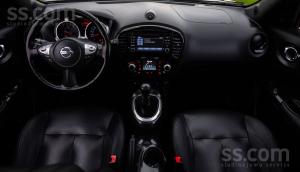 Black Nissan Juke 2017 in Jelgava, with an engine capacity of 1.50 L and mileage of 138 thousand km for 7390 €, photo 11 on AUTOMOTO.COM.LV