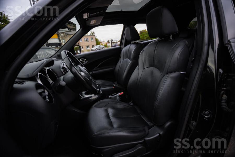 Black Nissan Juke 2017 in Jelgava, with an engine capacity of 1.50 L and mileage of 138 thousand km for 7390 €, photo 13 on AUTOMOTO.COM.LV