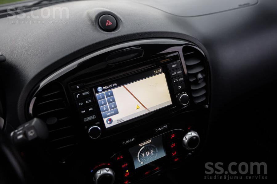 Black Nissan Juke 2017 in Jelgava, with an engine capacity of 1.50 L and mileage of 138 thousand km for 7390 €, photo 21 on AUTOMOTO.COM.LV