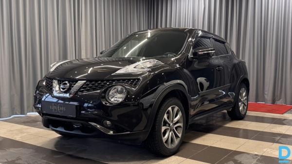 Black Nissan Juke 2018 in Marupe, with an engine capacity of 1.50 L and mileage of 147 thousand km for 8990 €, photo 1 on AUTOMOTO.COM.LV