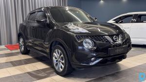 Black Nissan Juke 2018 in Marupe, with an engine capacity of 1.50 L and mileage of 147 thousand km for 8990 €, photo 2 on AUTOMOTO.COM.LV