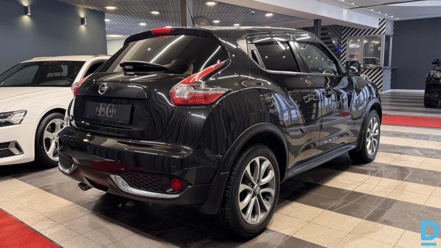 Black Nissan Juke 2018 in Marupe, with an engine capacity of 1.50 L and mileage of 147 thousand km for 8990 €, photo 4 on AUTOMOTO.COM.LV