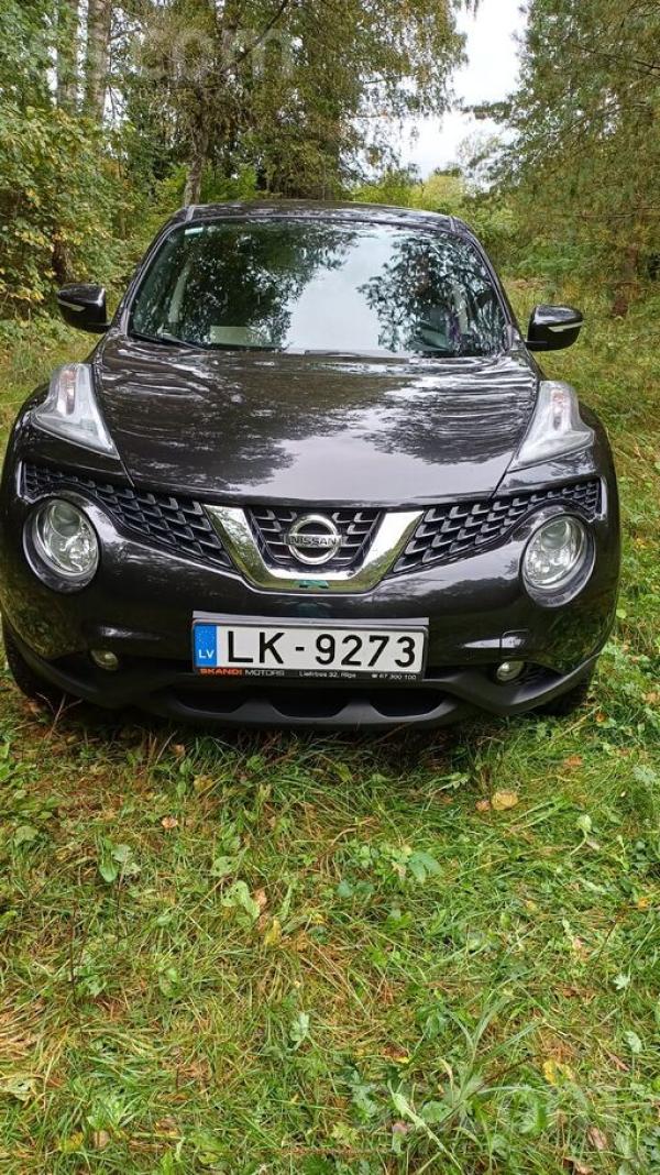 Melns Nissan Juke 2018 Rīga, ar dzinēja tilpumu 1.60 L un nobraukumu 143 tūkst. km par 8600 €, foto 1 vietnē AUTOMOTO.COM.LV