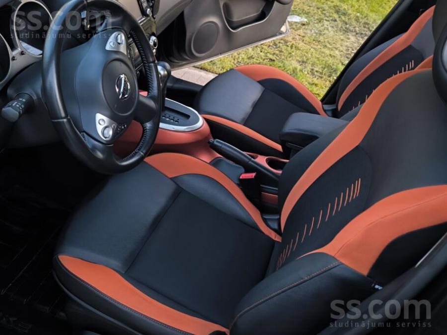 Черный Ниссан Жук 2019 в Рига, объемом двигателя 1.60 л и пробегом 90 тыс. км за 10550 €, фото 6 на AUTOMOTO.COM.LV