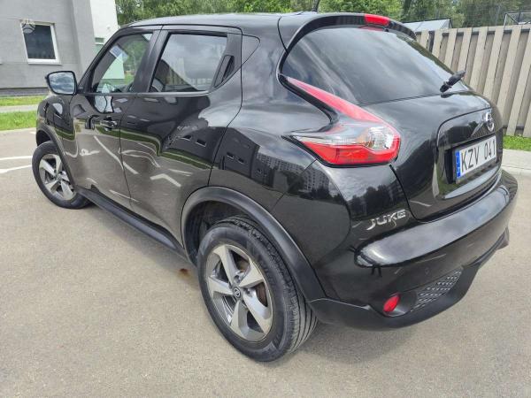 Melns Nissan Juke 2019 Kauņa, ar dzinēja tilpumu 1.60 L un nobraukumu 100 tūkst. km par 11800 €, foto 2 vietnē AUTOMOTO.COM.LV