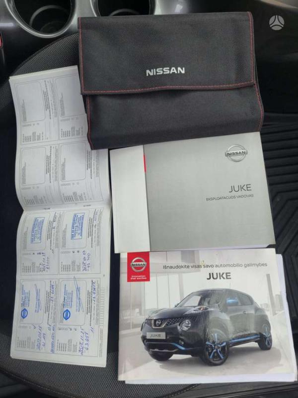 Melns Nissan Juke 2019 Kauņa, ar dzinēja tilpumu 1.60 L un nobraukumu 100 tūkst. km par 11800 €, foto 9 vietnē AUTOMOTO.COM.LV