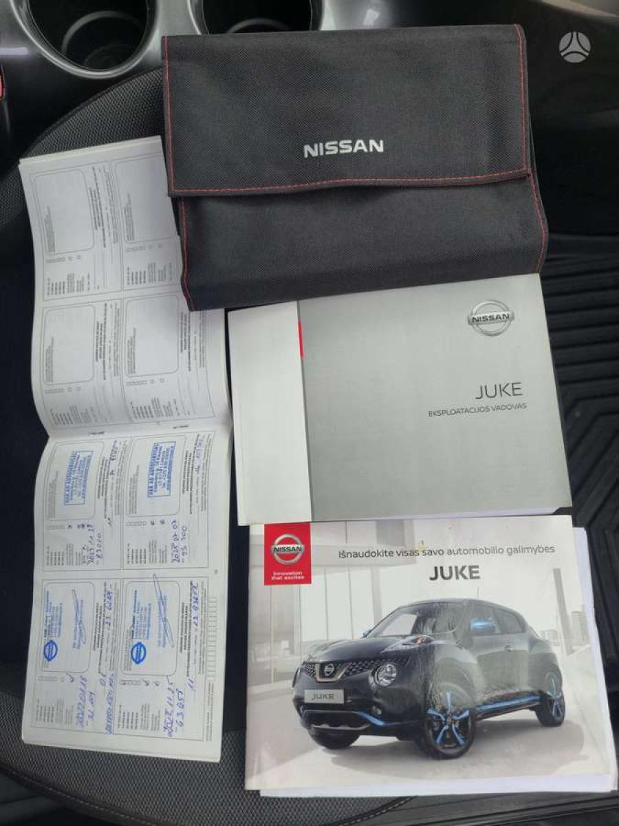 Melns Nissan Juke 2019 Kauņa, ar dzinēja tilpumu 1.60 L un nobraukumu 100 tūkst. km par 11800 €, foto 10 vietnē AUTOMOTO.COM.LV