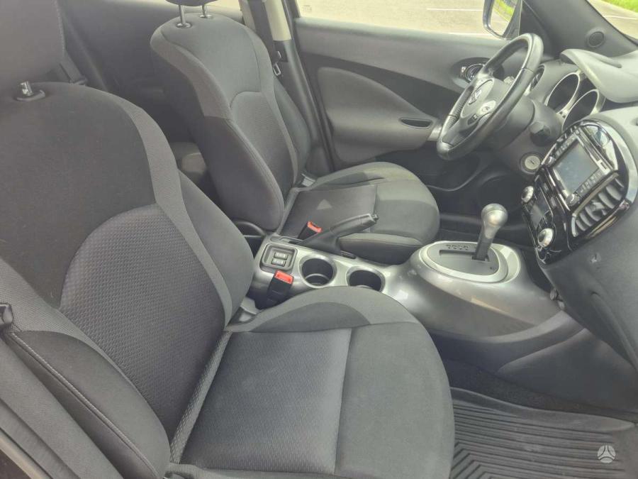 Melns Nissan Juke 2019 Kauņa, ar dzinēja tilpumu 1.60 L un nobraukumu 100 tūkst. km par 11800 €, foto 13 vietnē AUTOMOTO.COM.LV